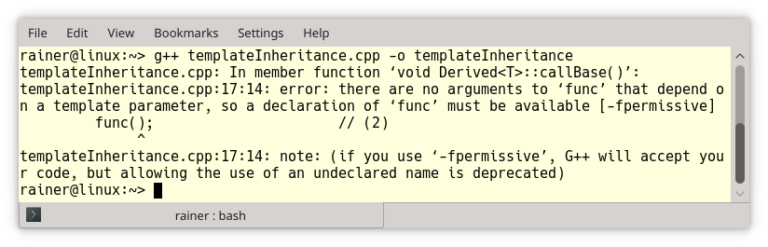 Surprise Included Inheritance And Member Functions Of Class Templates Mc Blog
