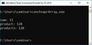 constexpr std::vector and std::string in C++20 – MC++ BLOG
