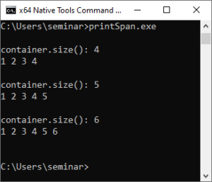 std::span in C++20: Bounds-Safe Views for Sequences of Objects – MC++ BLOG