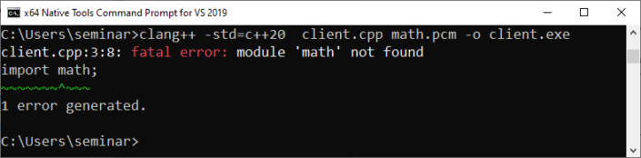 C++20: Module Support of the Big Three – MC++ BLOG