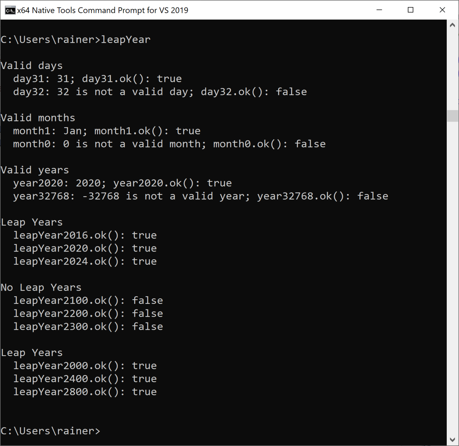 C++20: Displaying and Checking Calendar Dates – MC++ BLOG