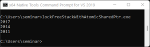 A Lock-Free Stack: Atomic Smart Pointer – MC++ BLOG